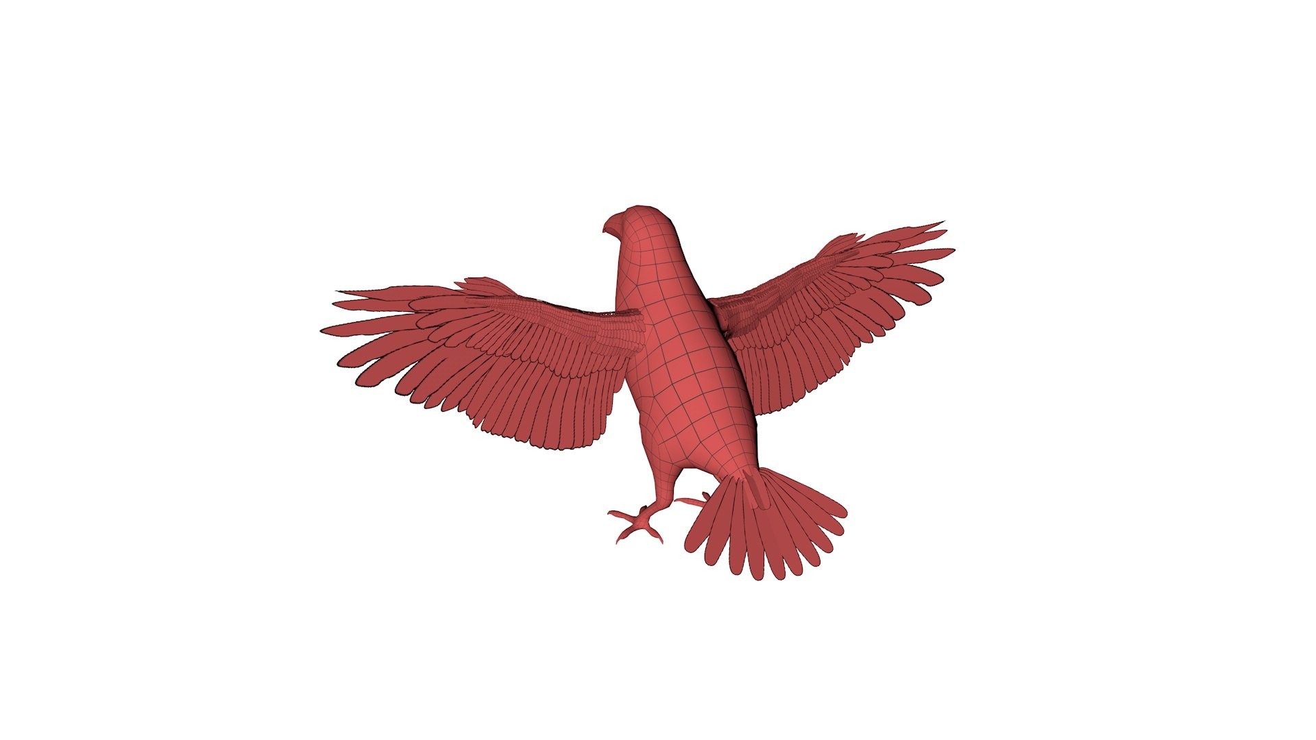 3D Mesh Crow - TurboSquid 1664085
