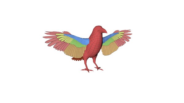 3D mesh crow - TurboSquid 1664085