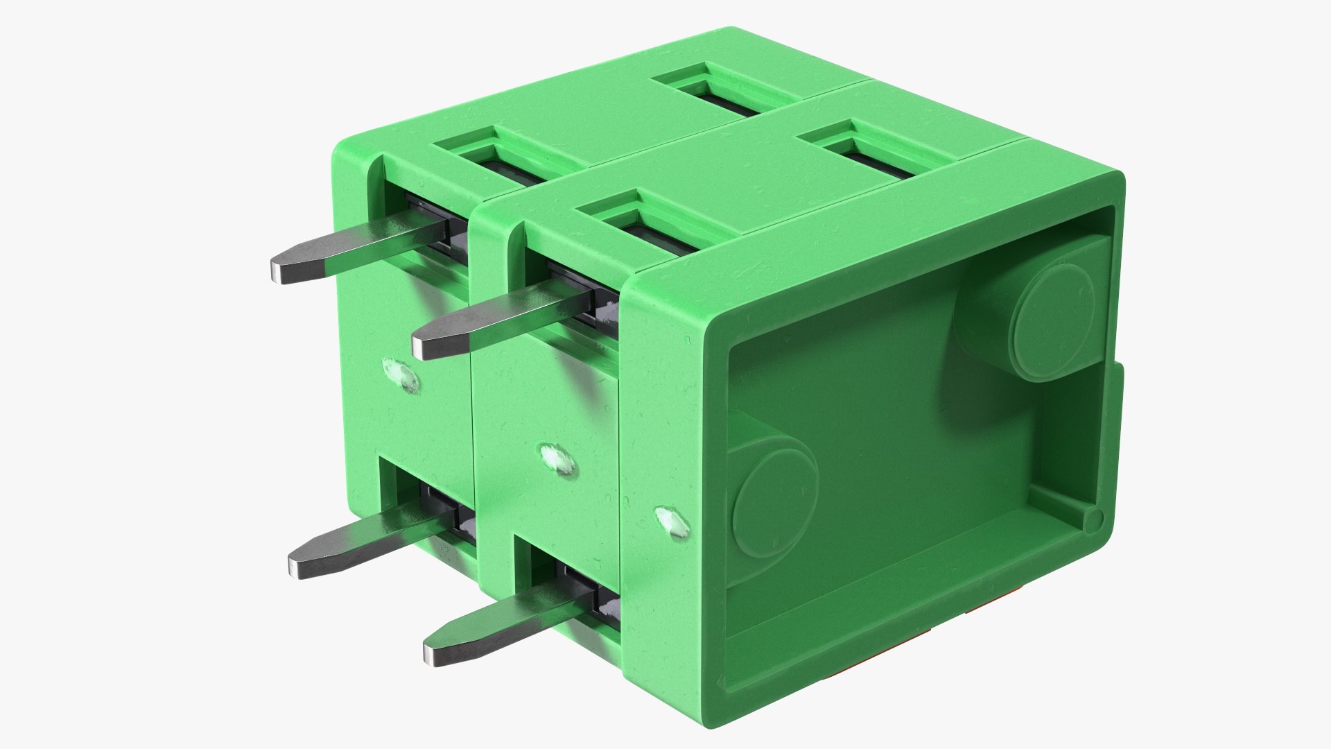 Screwless Terminal Block 3D Model - TurboSquid 1942178