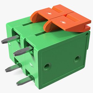 3-Way Terminal Block Transistor 3D Models for Download | TurboSquid