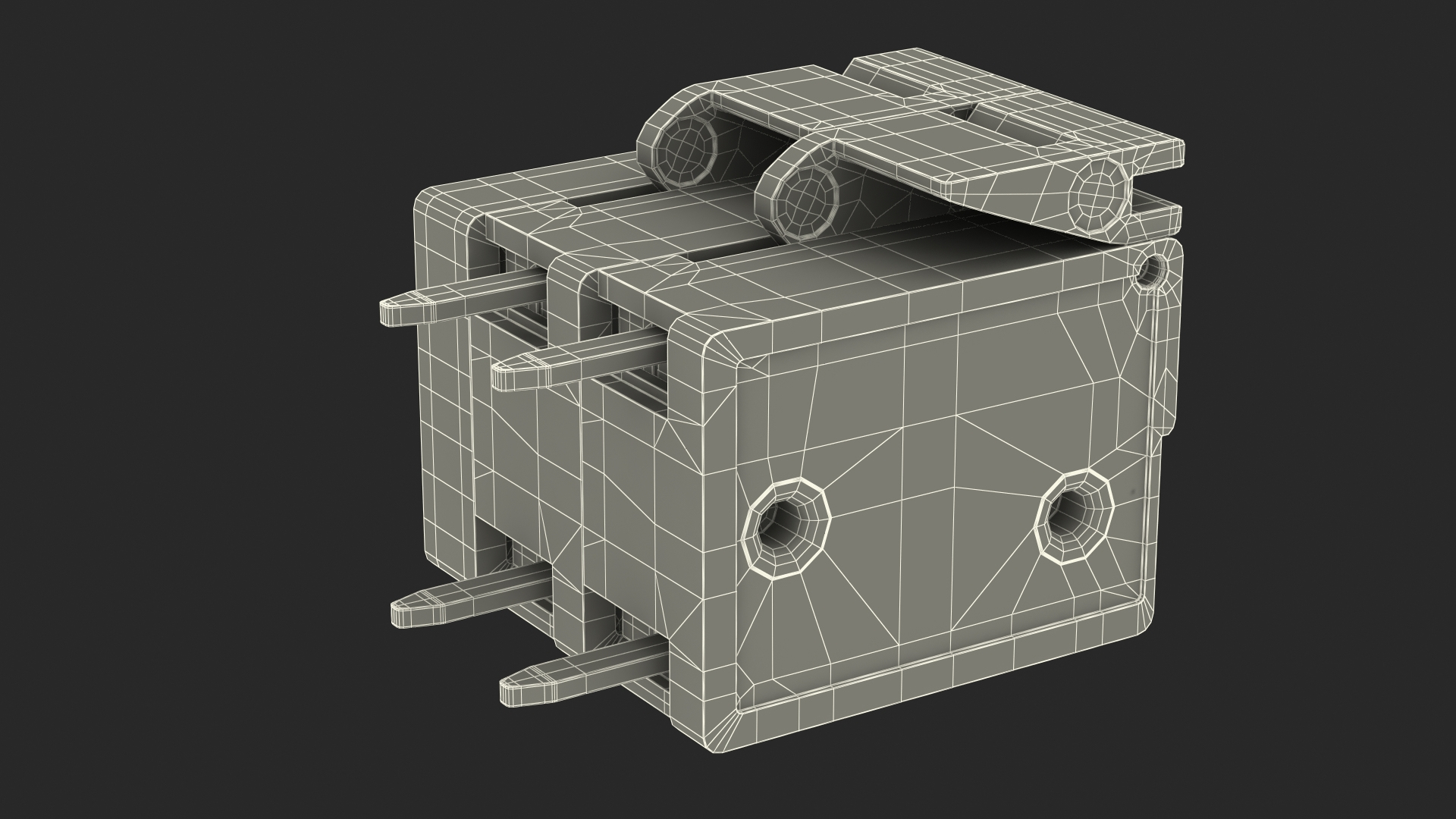 Screwless Terminal Block 3D Model - TurboSquid 1942178