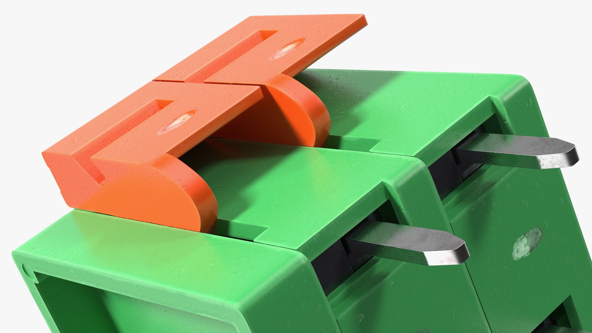 Screwless Terminal Block 3D Model - TurboSquid 1942178