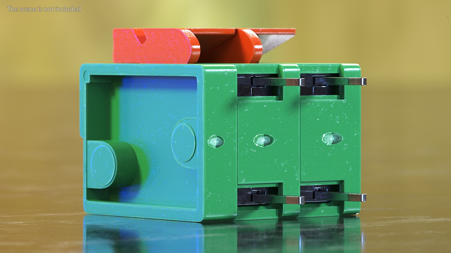 Screwless Terminal Block 3D Model - TurboSquid 1942178