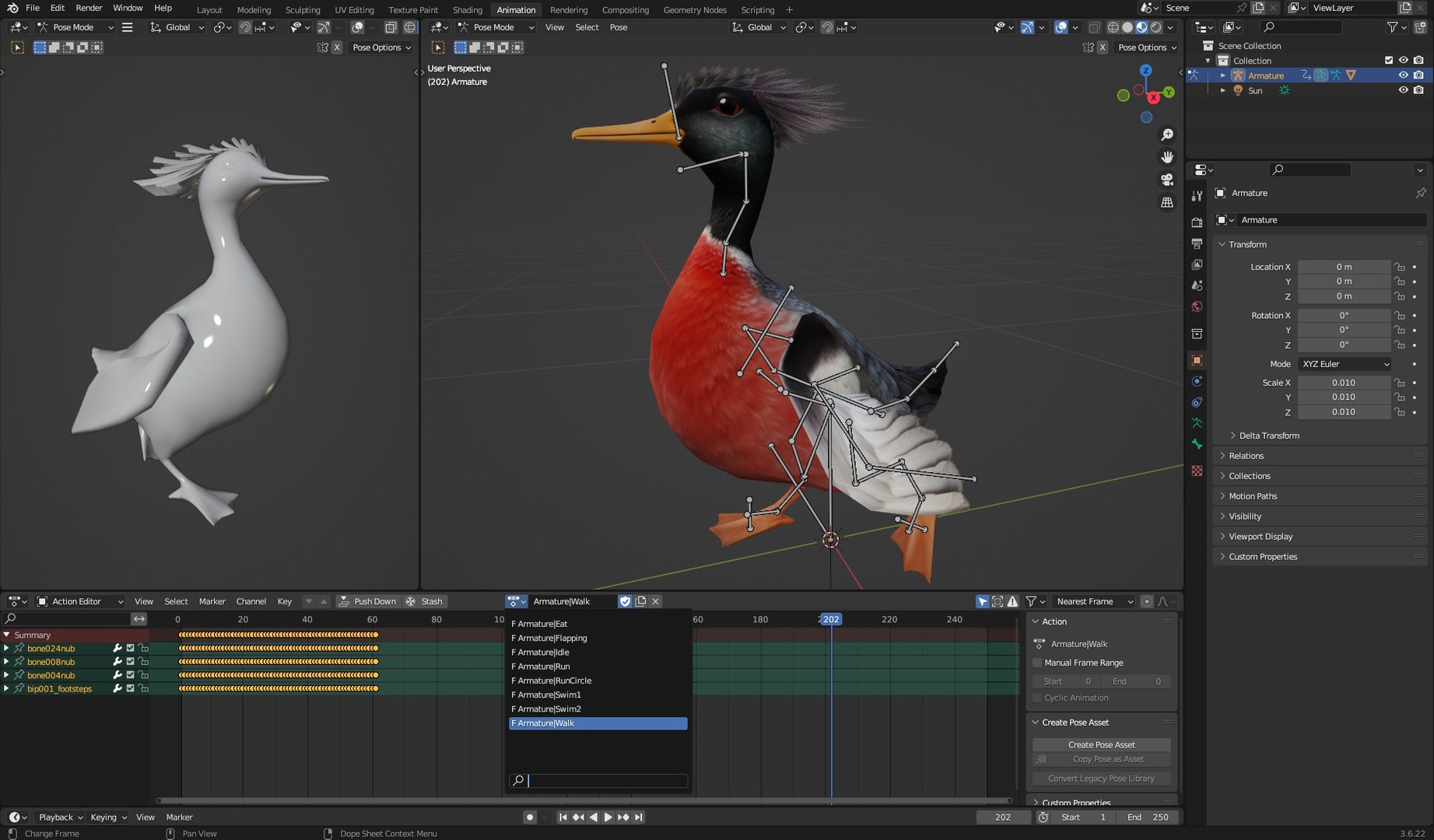 Duck-B3 3D Model - TurboSquid 2505304