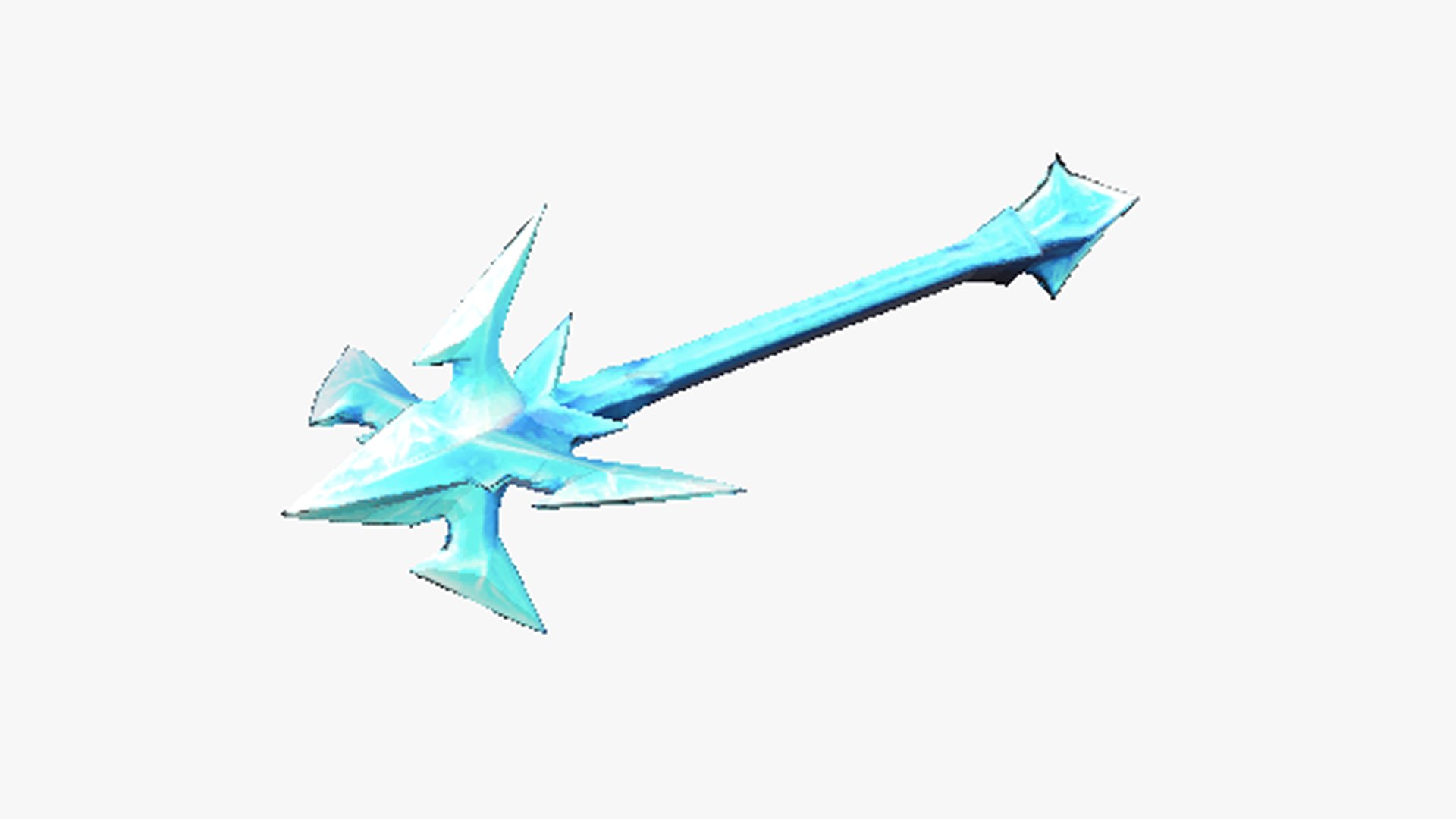 3D Model Spear Ice Weapon Fantasy RPG 3D Model - TurboSquid 2400483