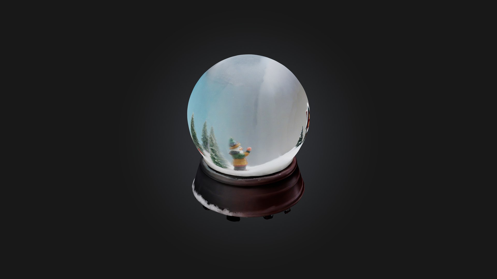 Snow Globe 3D Model - TurboSquid 2289239