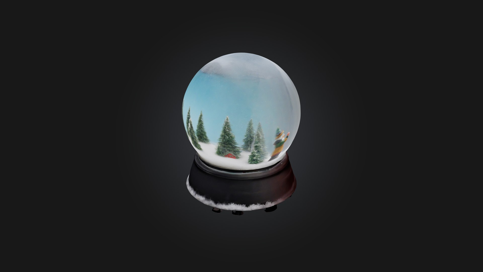 Snow Globe 3D Model - TurboSquid 2289239