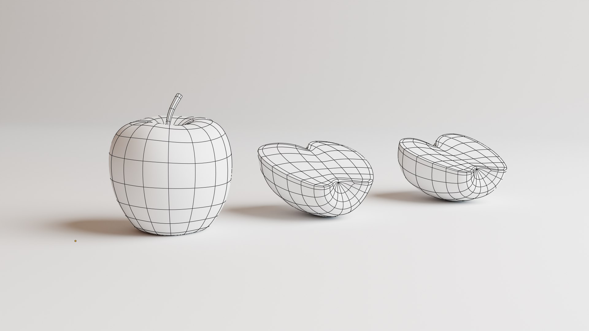 3D Apples Model - TurboSquid 1916416