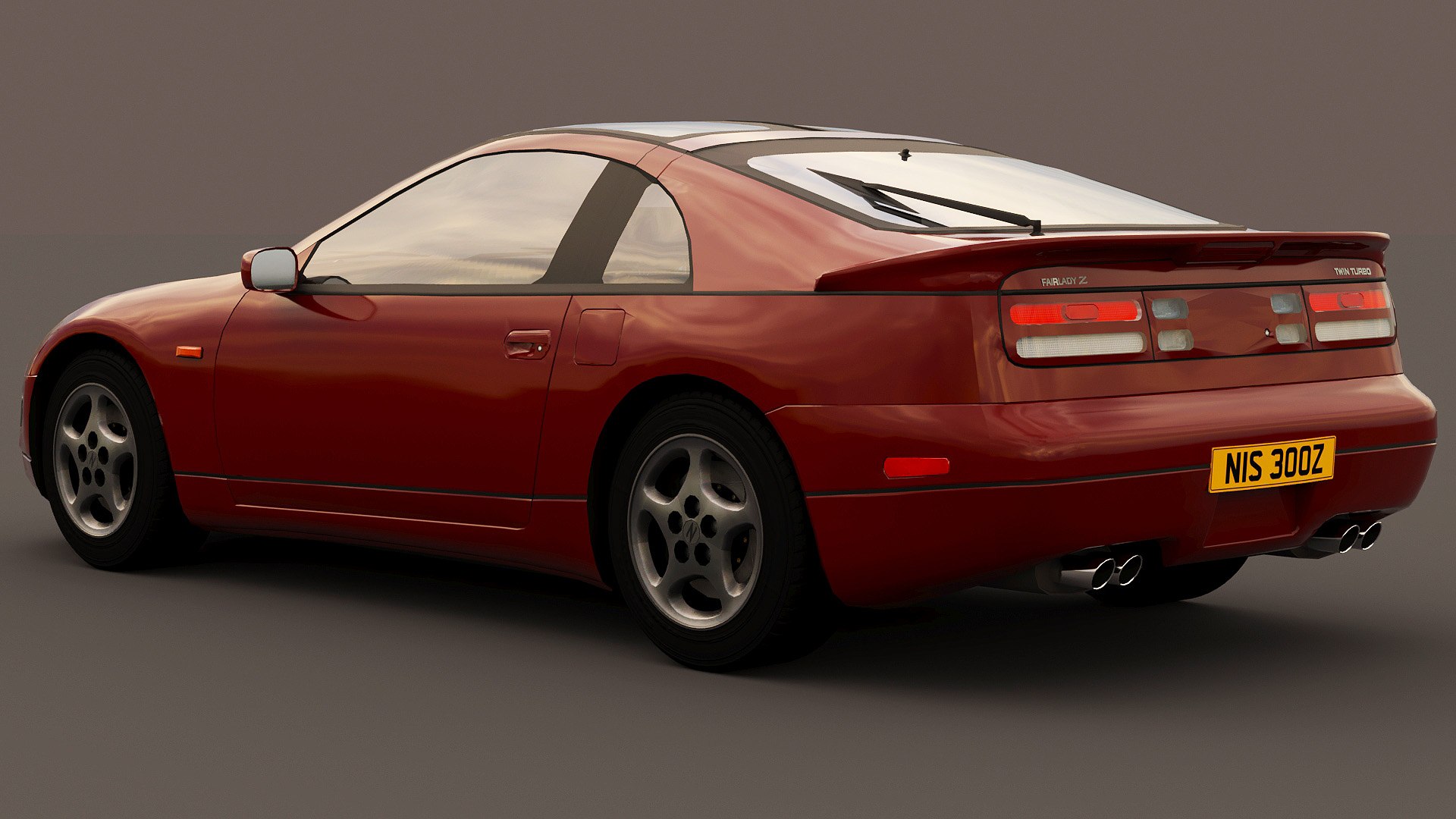 3D Nissan 300zx Fairlady 1990 Model - TurboSquid 2217142