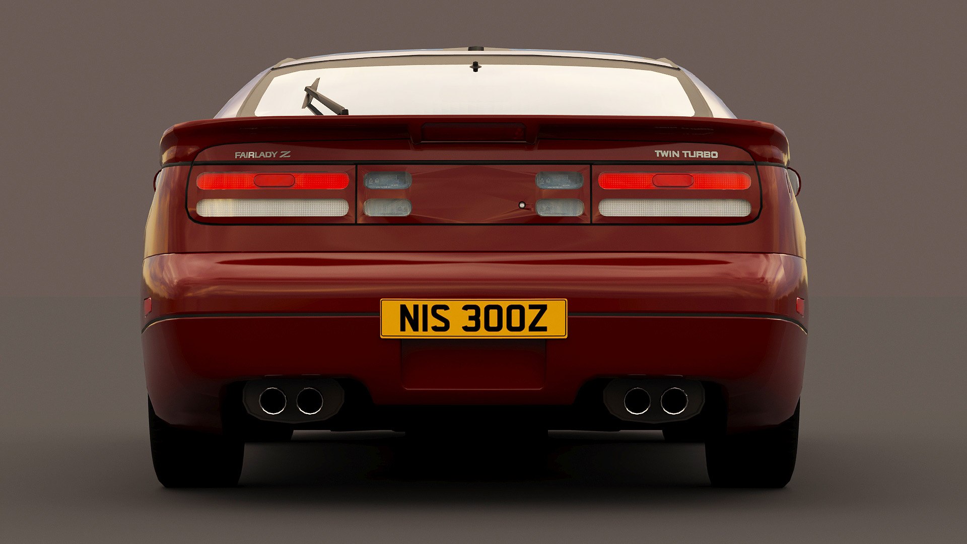 3D Nissan 300zx Fairlady 1990 Model - TurboSquid 2217142