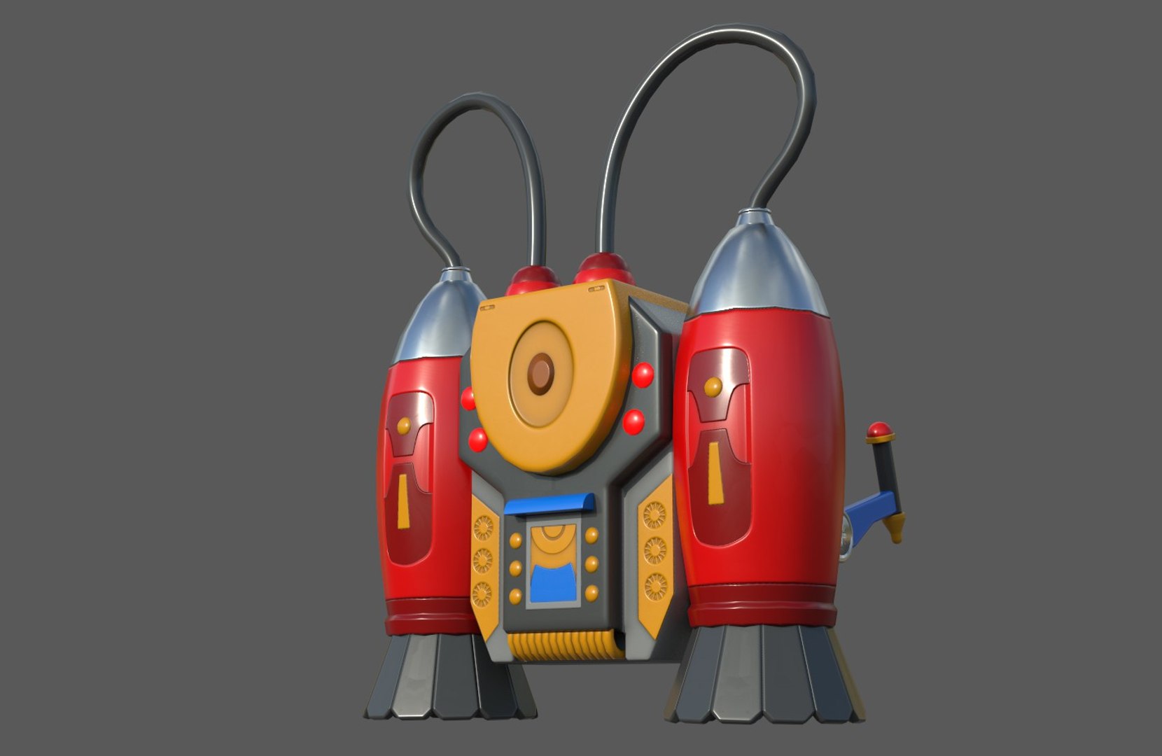 Games jetpack 3D model - TurboSquid 1454454