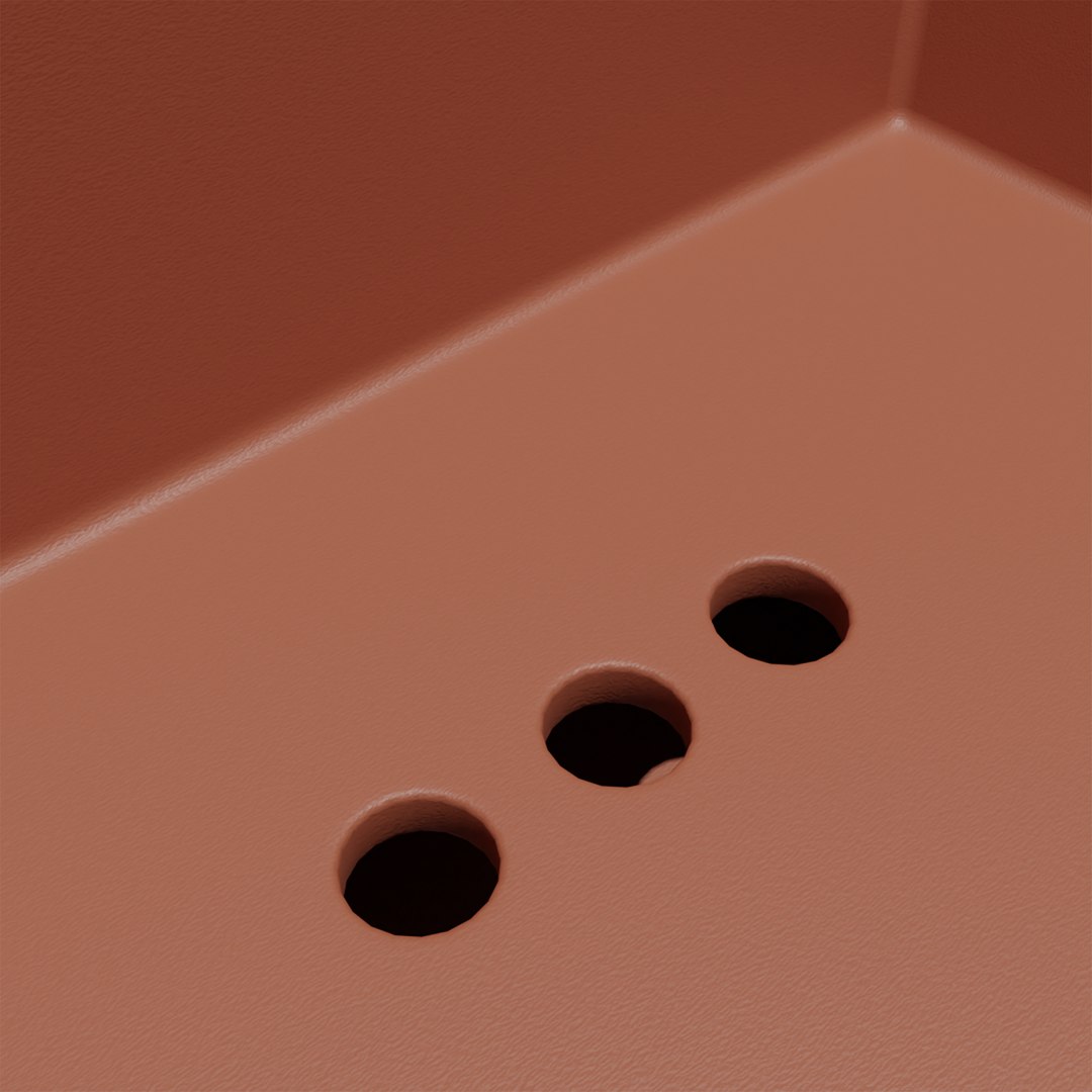 3D Long Plant Pot - TurboSquid 2204881