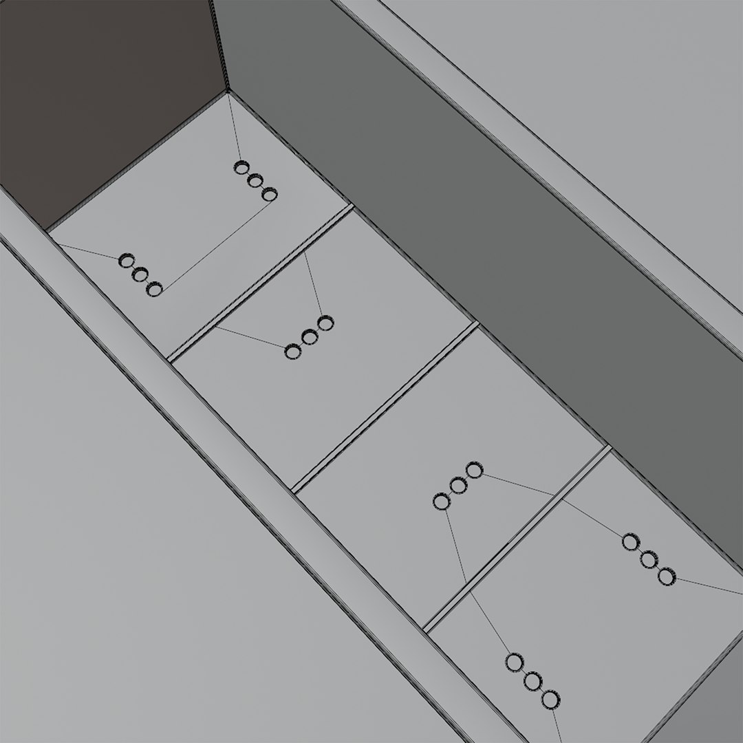 3D Long Plant Pot - TurboSquid 2204881