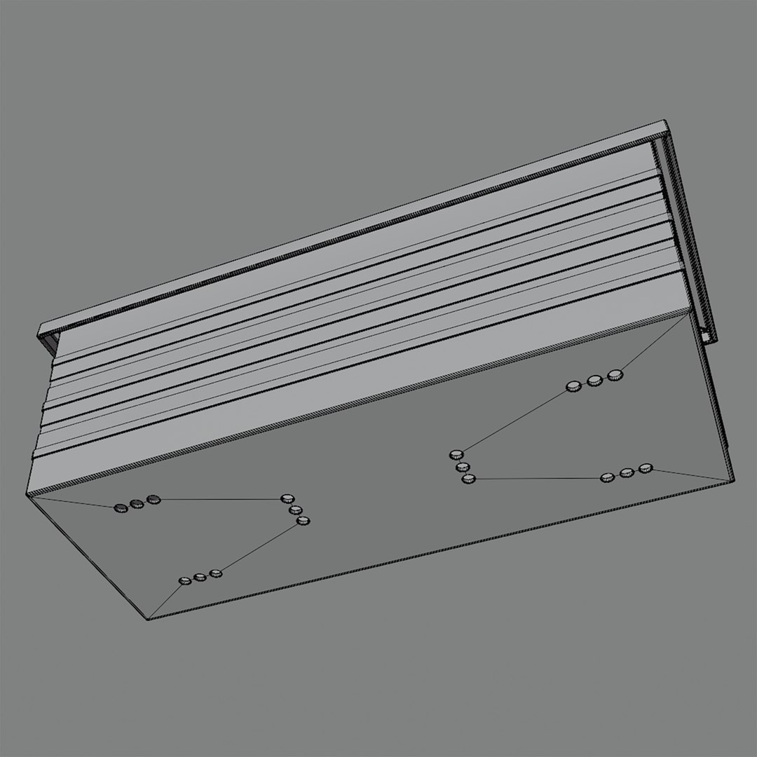 3D Long Plant Pot - TurboSquid 2204881
