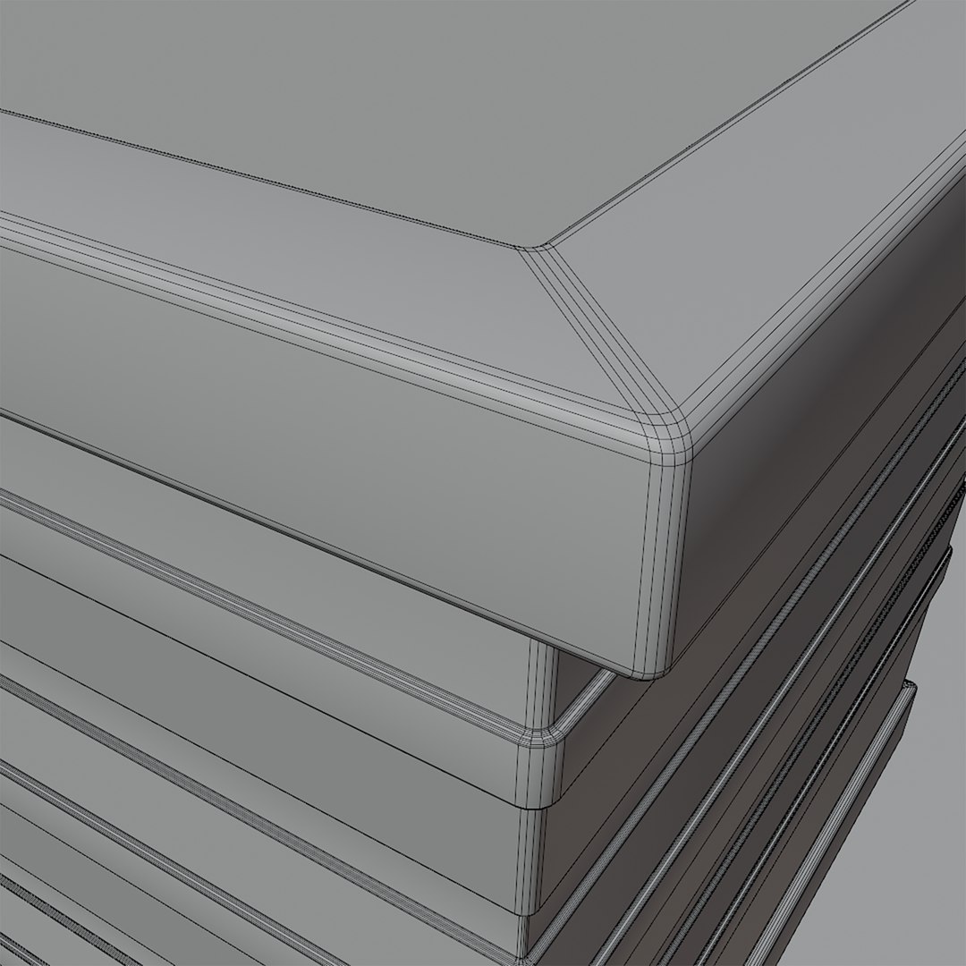 3D Long Plant Pot - TurboSquid 2204881