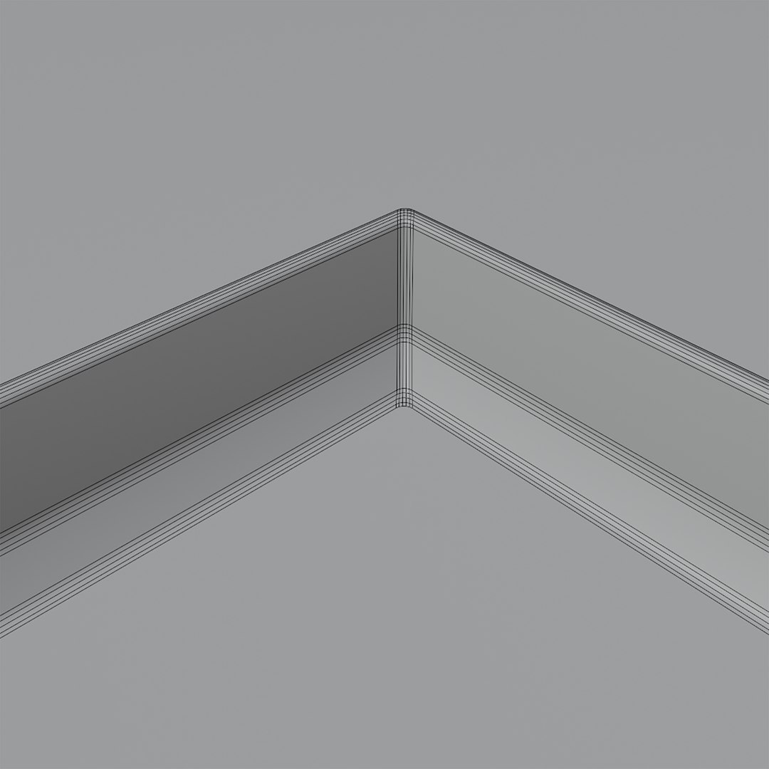 3D Long Plant Pot - TurboSquid 2204881