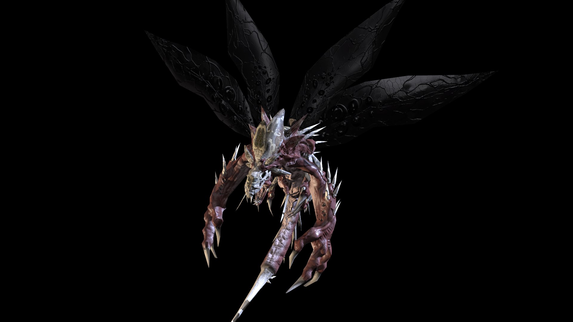 3D flying carnivorous beetle model - TurboSquid 1179754