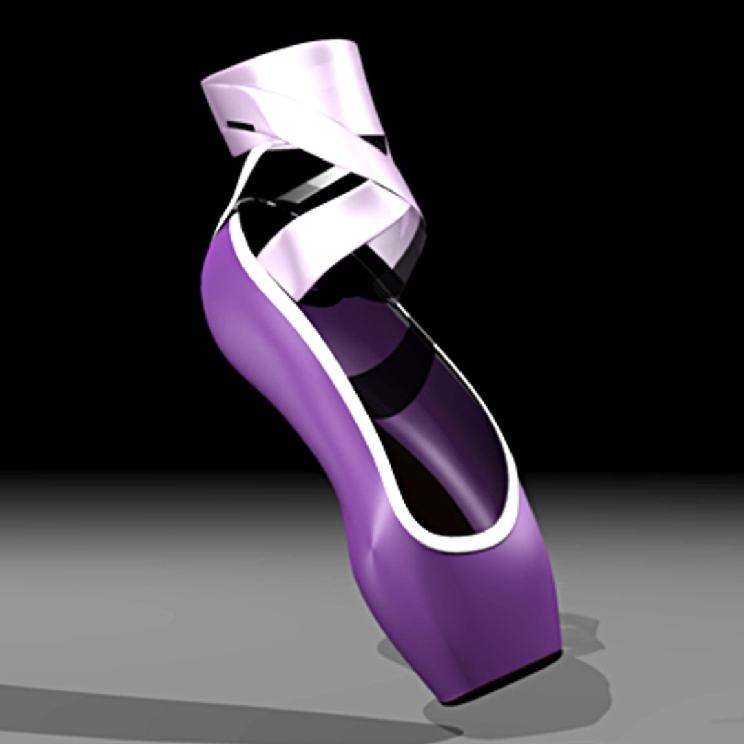 Ballet Shoes 3d Model