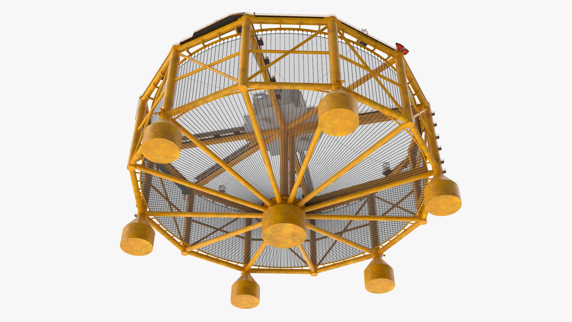 3D Ocean Farm 1 Offshore Fishfarm Model - TurboSquid 2160909