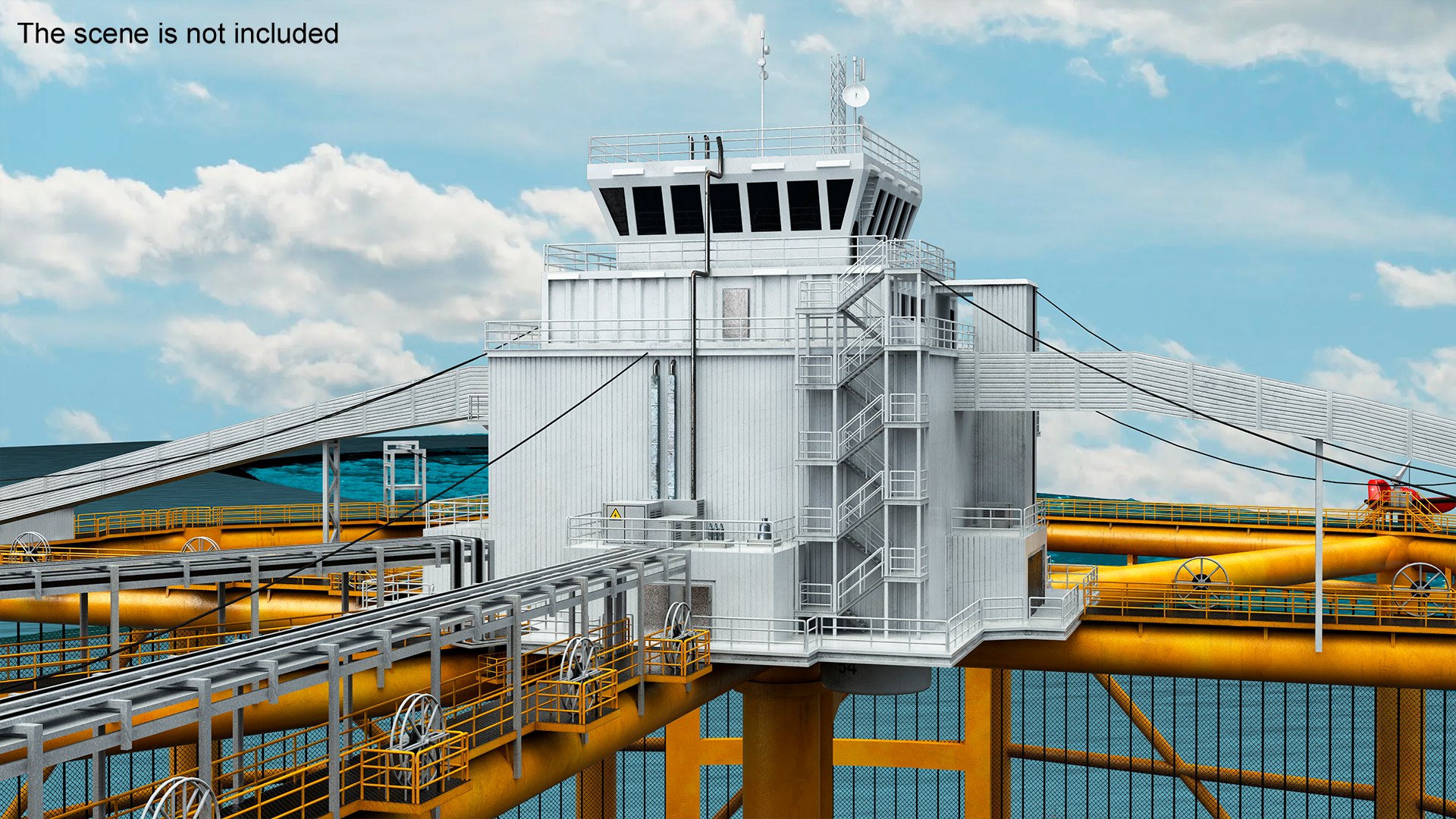 3D Ocean Farm 1 Offshore Fishfarm Model - TurboSquid 2160909