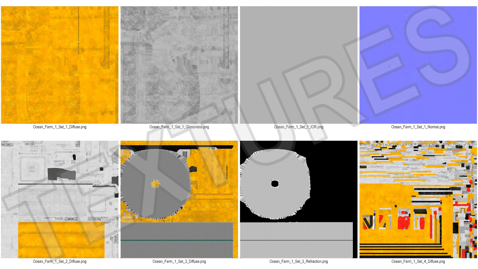 3D Ocean Farm 1 Offshore Fishfarm Model - TurboSquid 2160909
