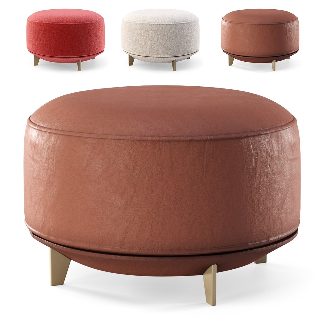 3D Jammin Ottoman by Alberta Pacific Furniture model - TurboSquid 1877419