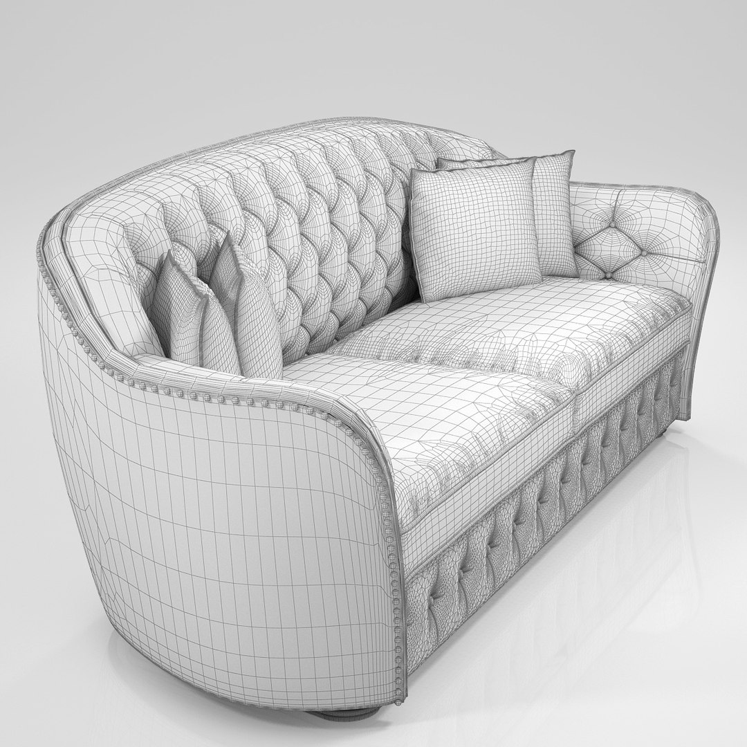 3d Sofa Grace 2400 Cornelio Model