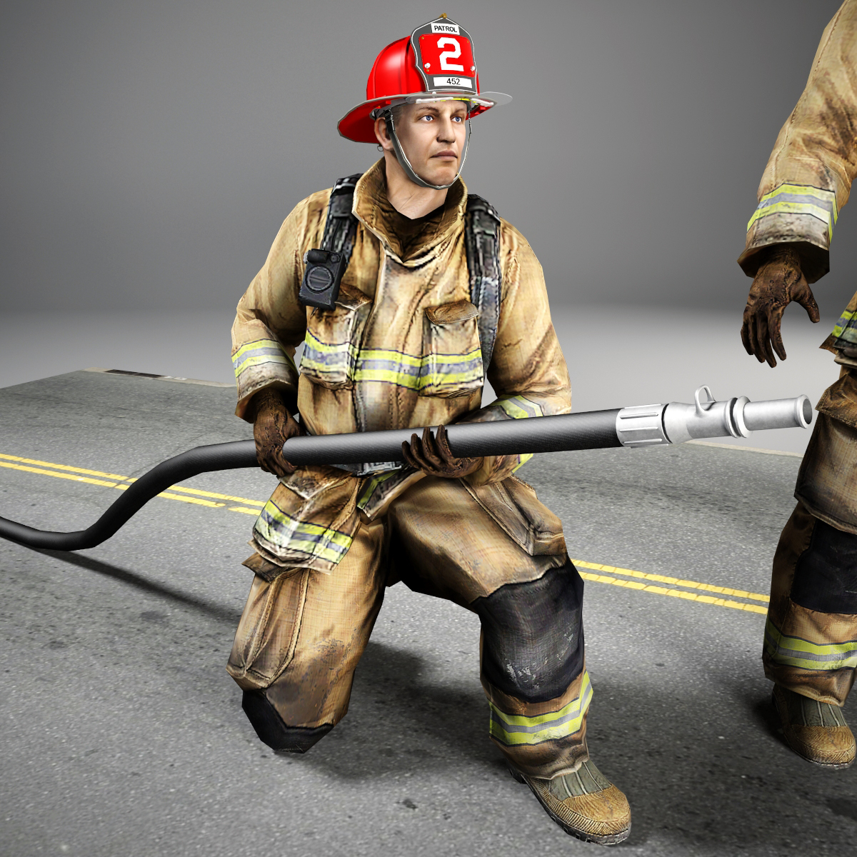 3D model firefighter - TurboSquid 1234912