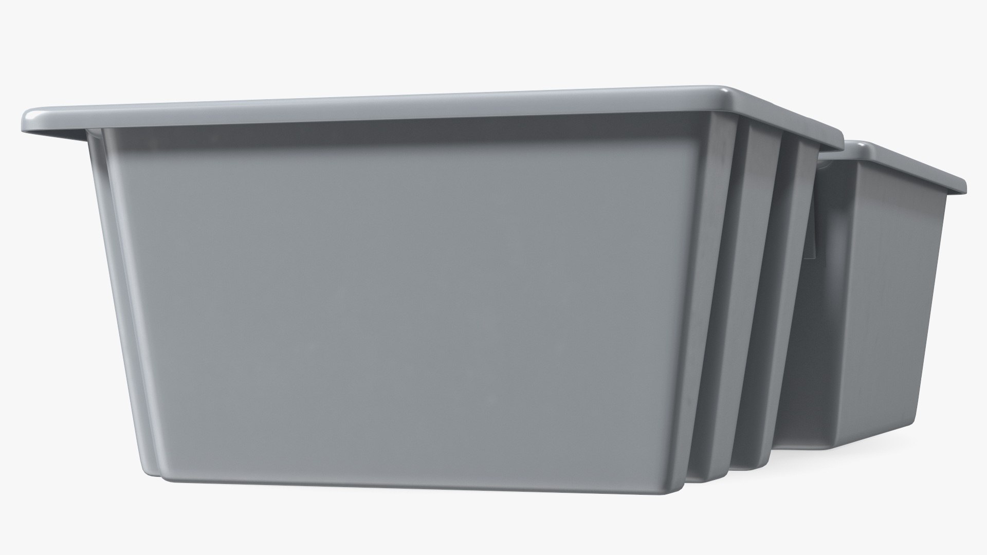 3D Stack And Nest Totes - TurboSquid 2073195