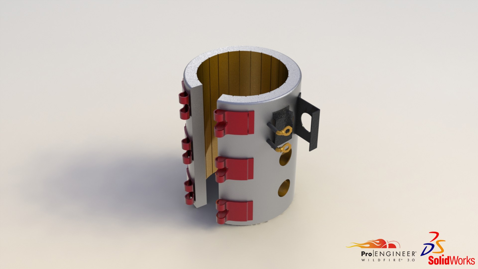 Modelled Heater 3d Obj