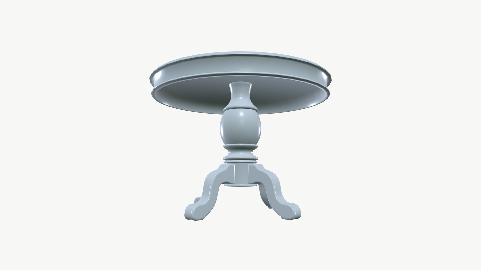 3D Center Table Round Model - TurboSquid 2326845