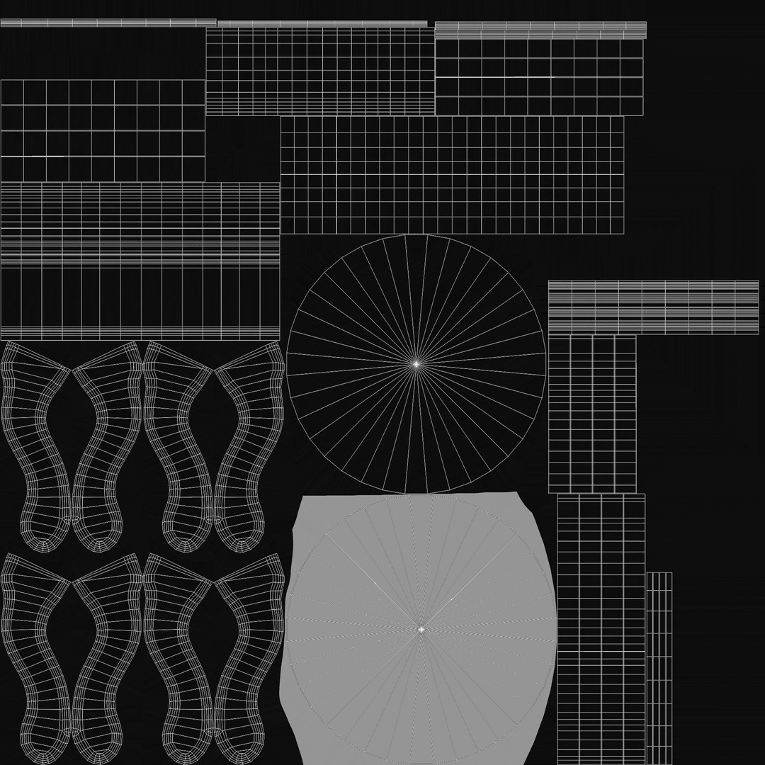 3D Center Table Round Model - TurboSquid 2326845