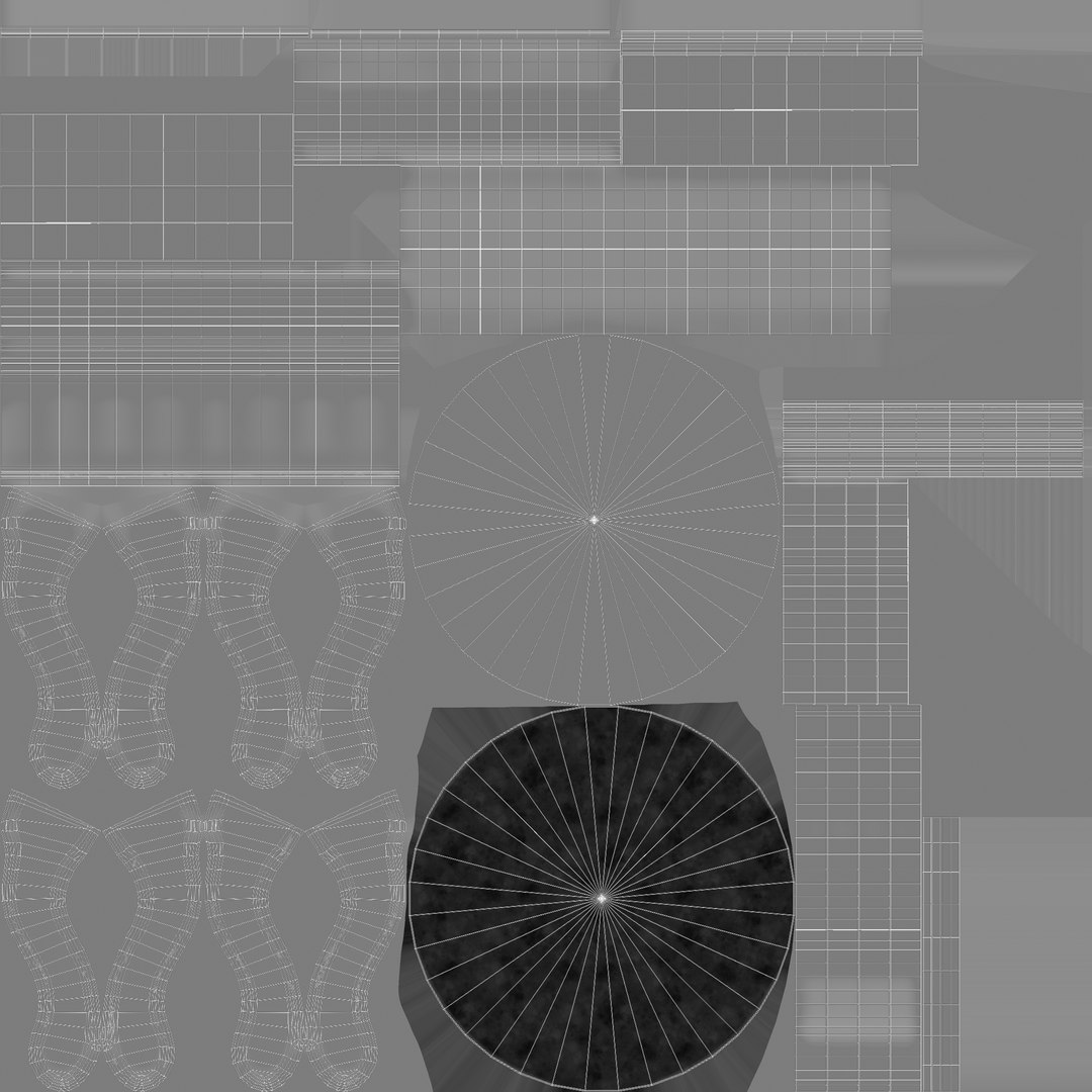 3D Center Table Round Model - TurboSquid 2326845
