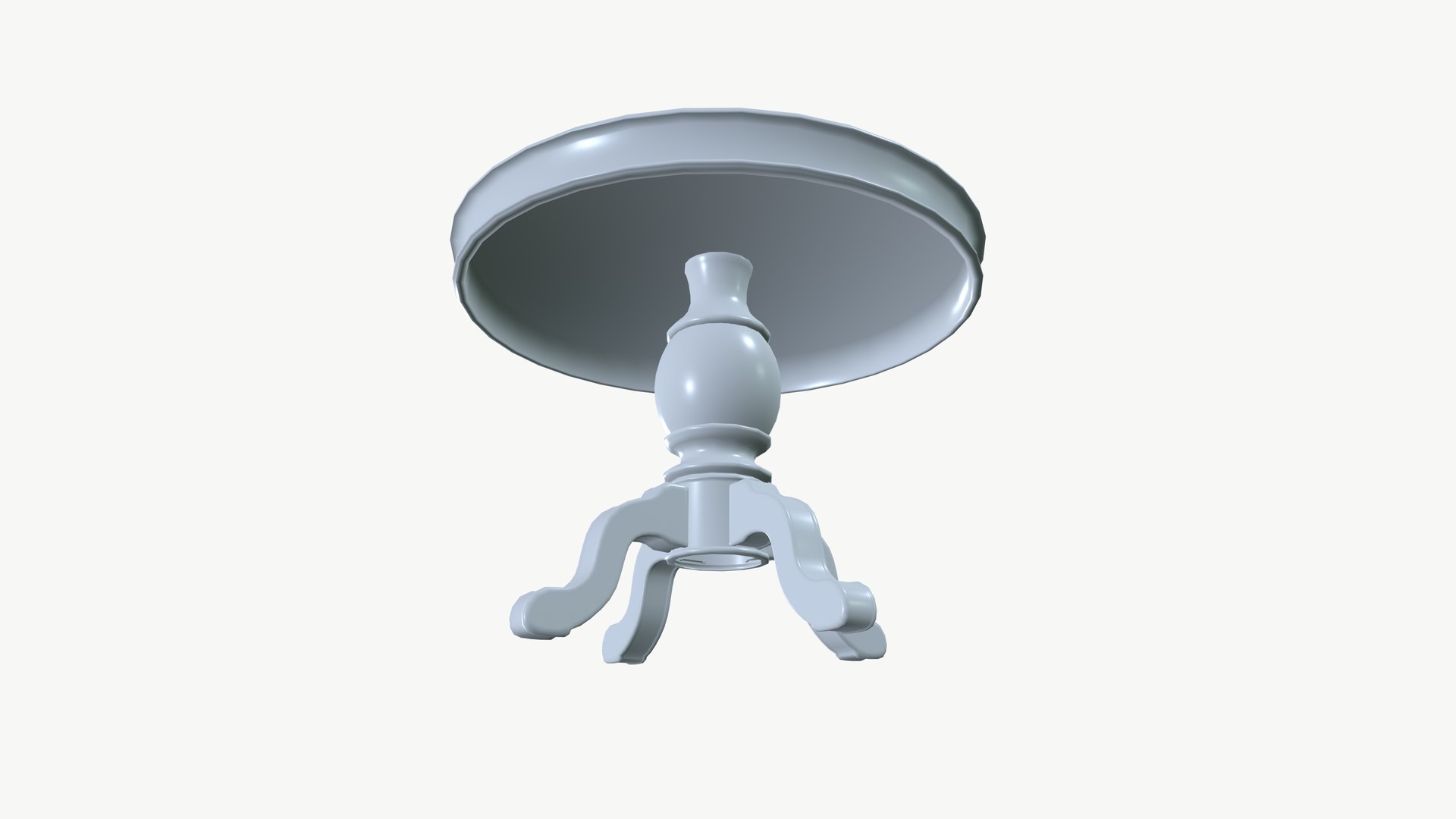 3D Center Table Round Model - TurboSquid 2326845