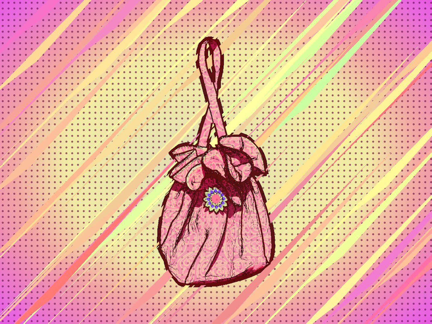 3D Money Pouch, Purse, or Reticule or Handbag model - TurboSquid 1731516