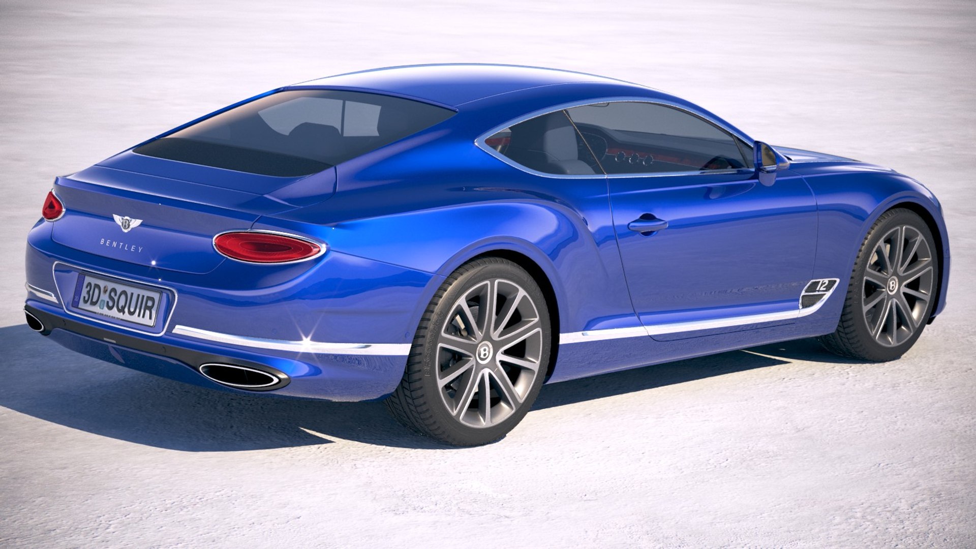 3D Bentley Continental Gt Model - TurboSquid 1209841