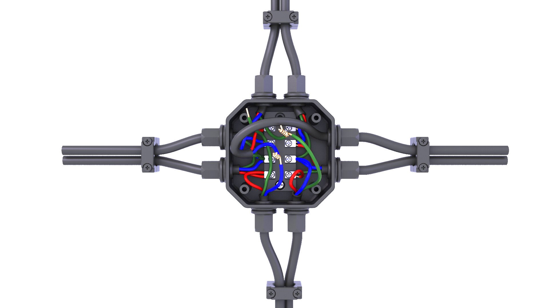 Terminal Box Electric 3D Model - TurboSquid 1600385