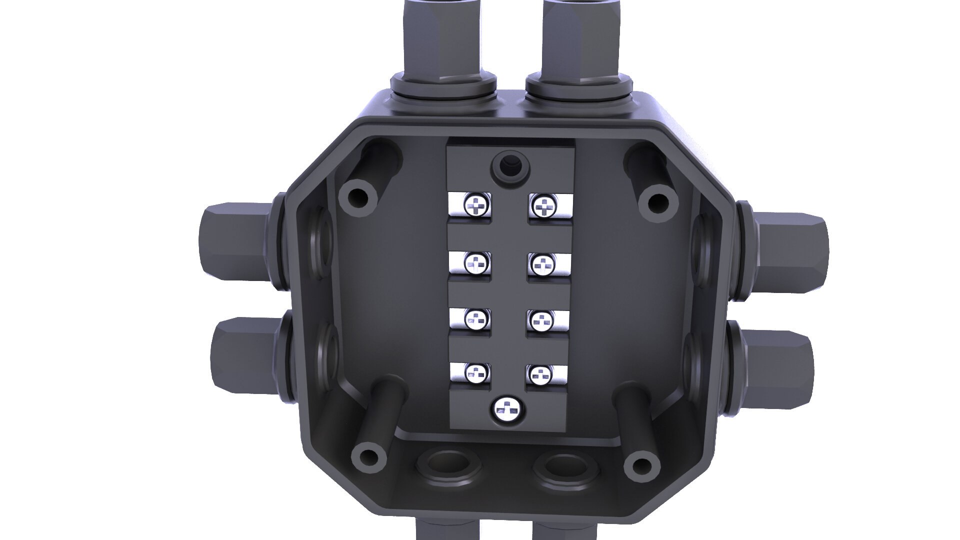 Terminal Box Electric 3D Model - TurboSquid 1600385