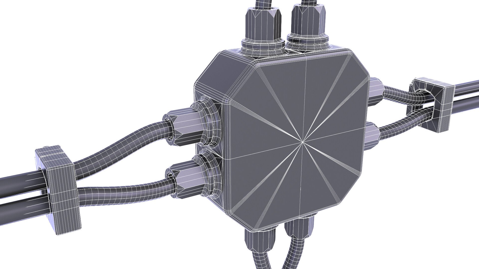 Terminal Box Electric 3D Model - TurboSquid 1600385