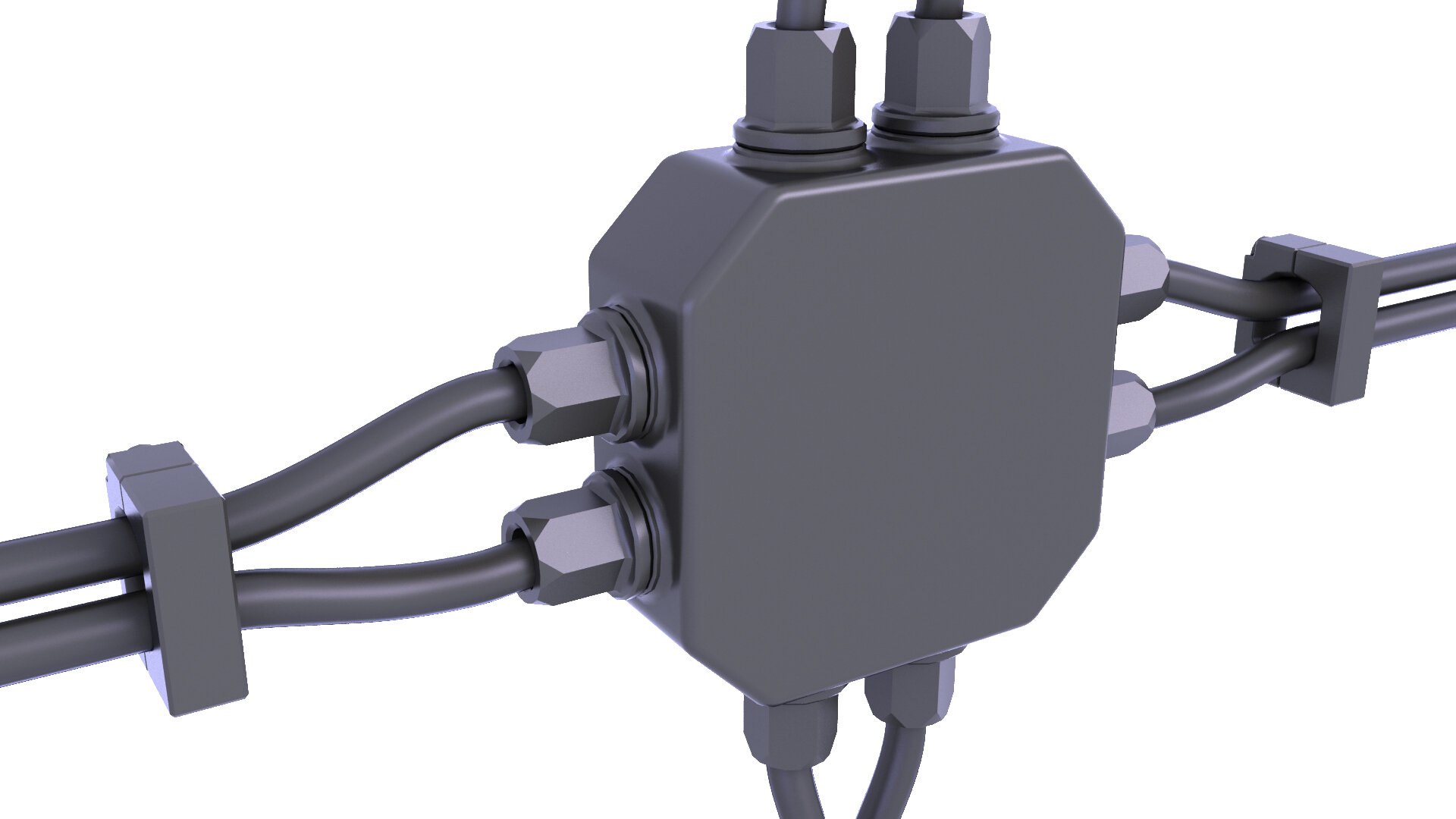 Terminal Box Electric 3D Model - TurboSquid 1600385