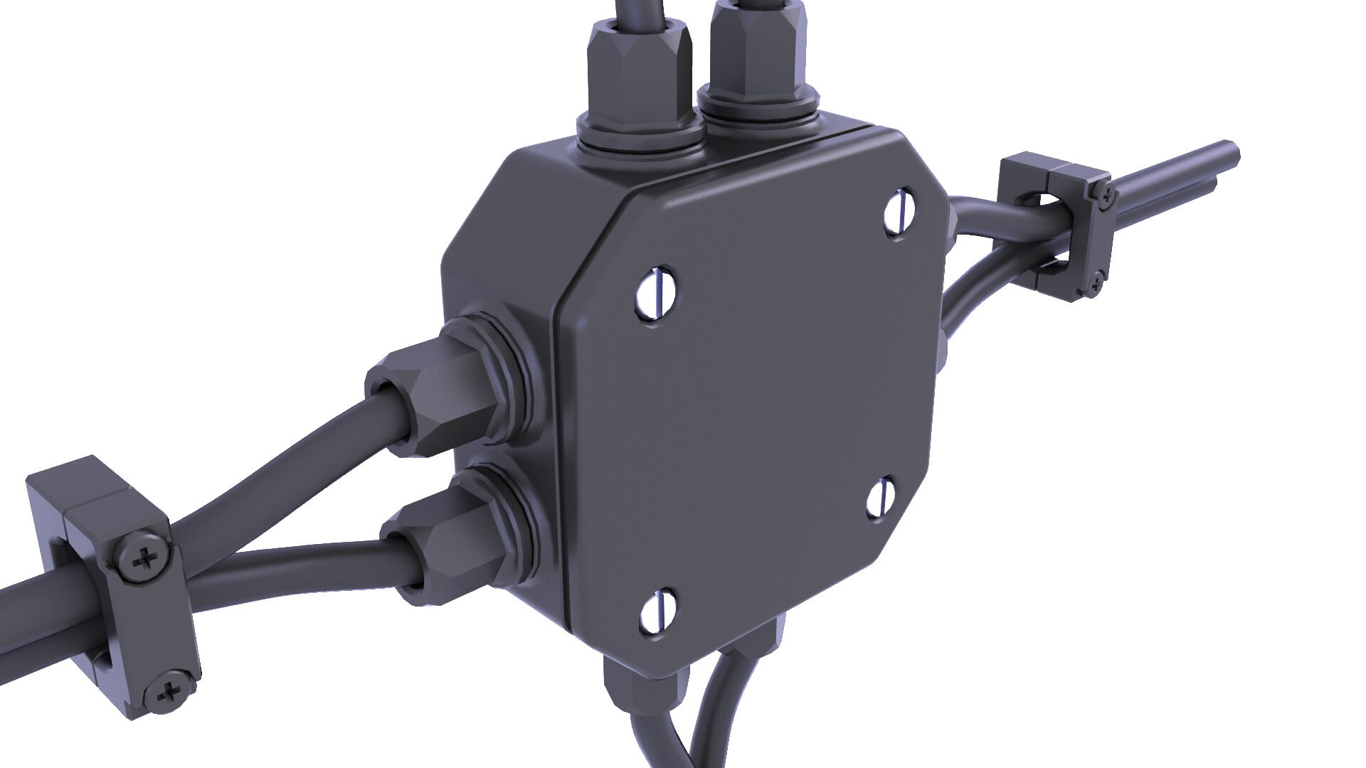 Terminal Box Electric 3D Model - TurboSquid 1600385