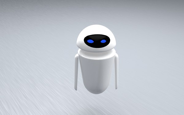 3d model of robot eve