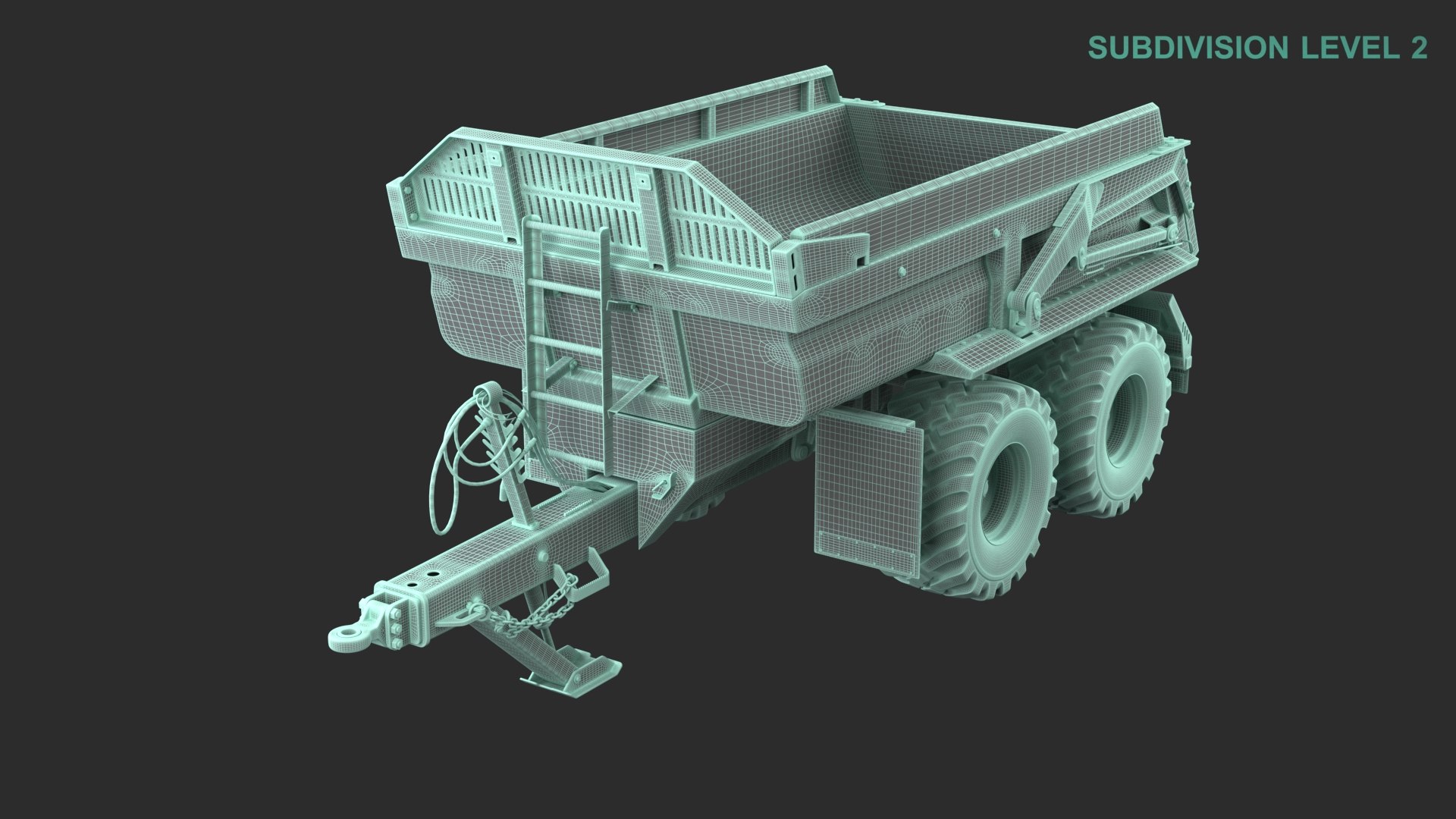 3D Dump Trailer - TurboSquid 1895463