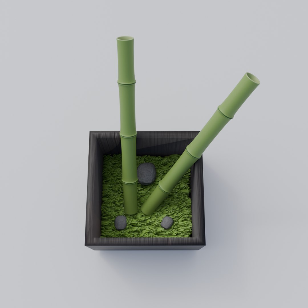 3D Bamboo Model - TurboSquid 2407259