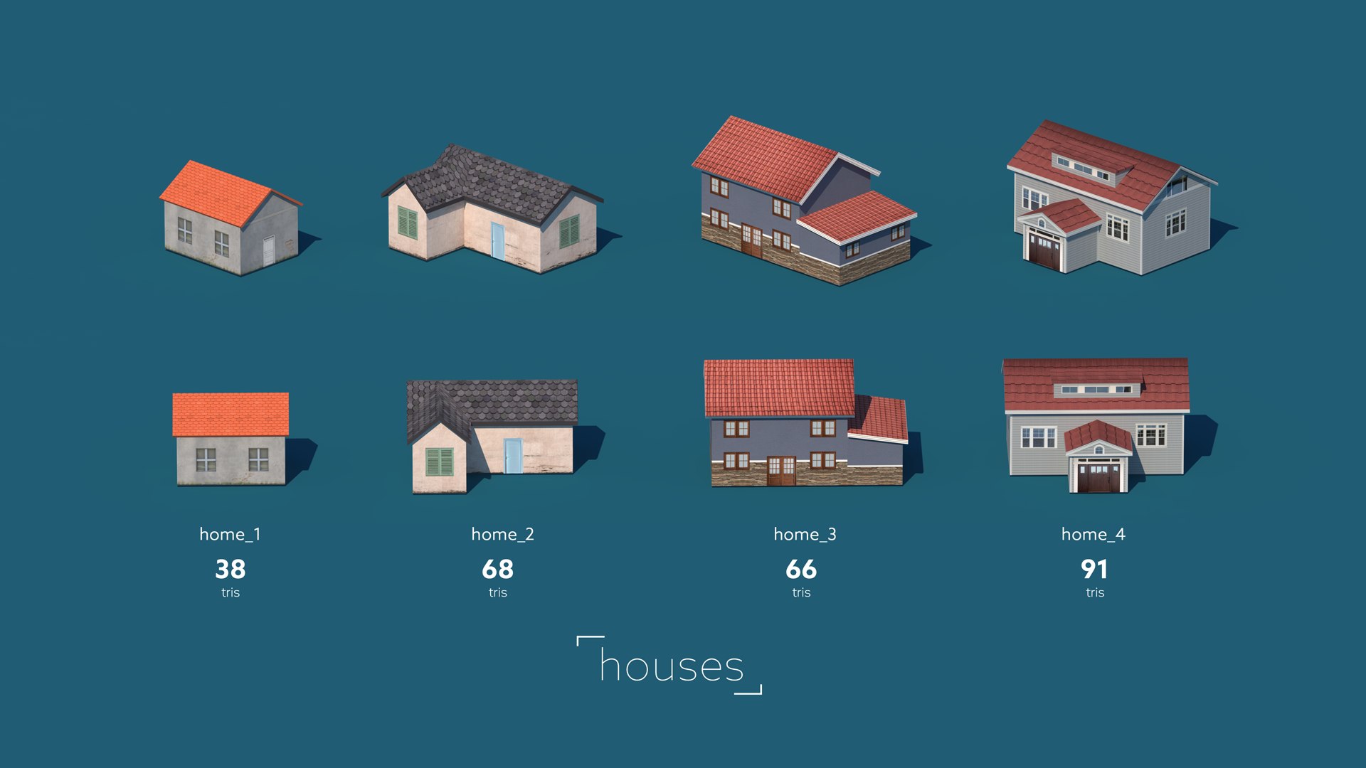 Pack Buildings City Model - TurboSquid 1219392