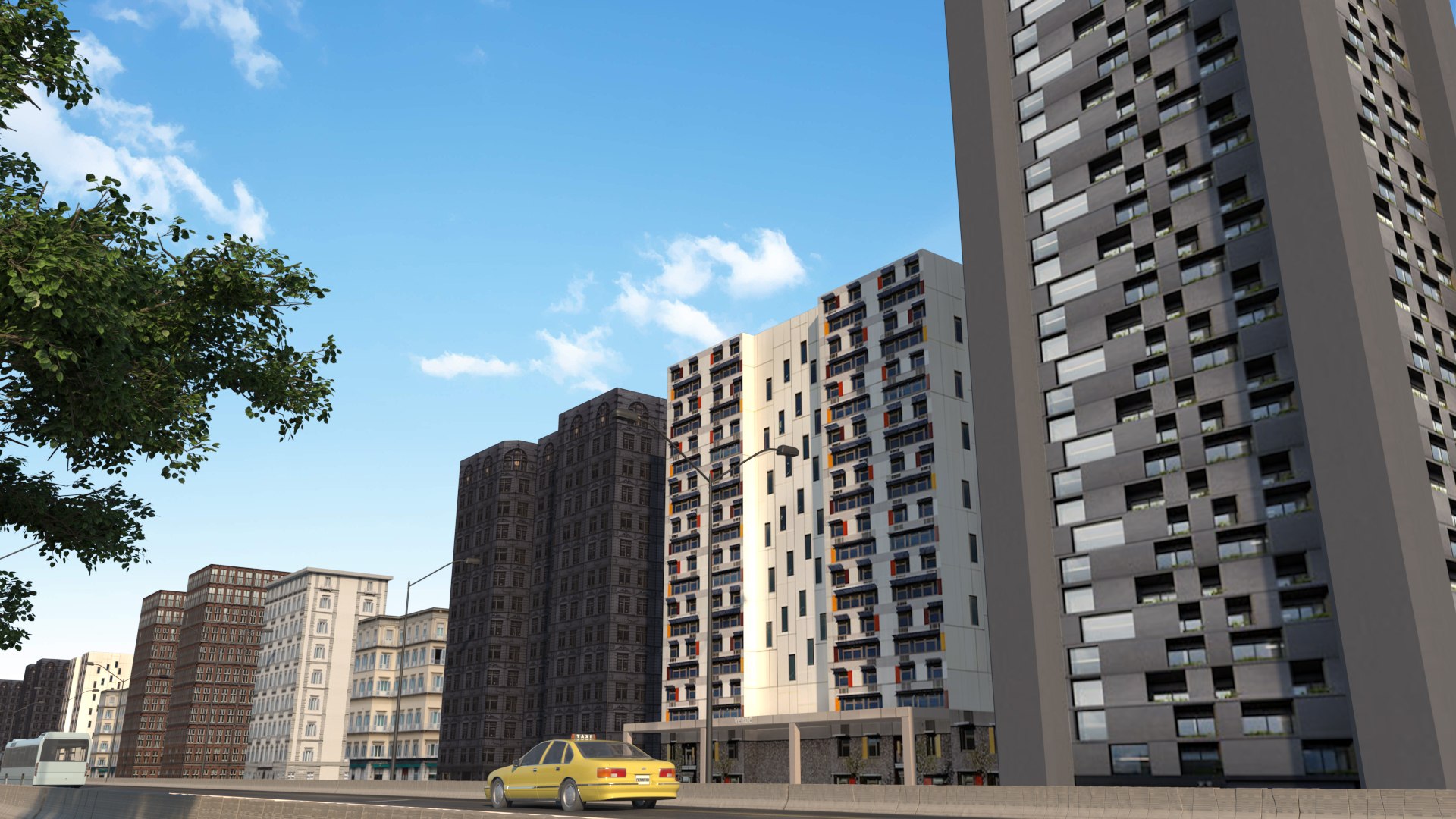 Pack Buildings City Model - TurboSquid 1219392