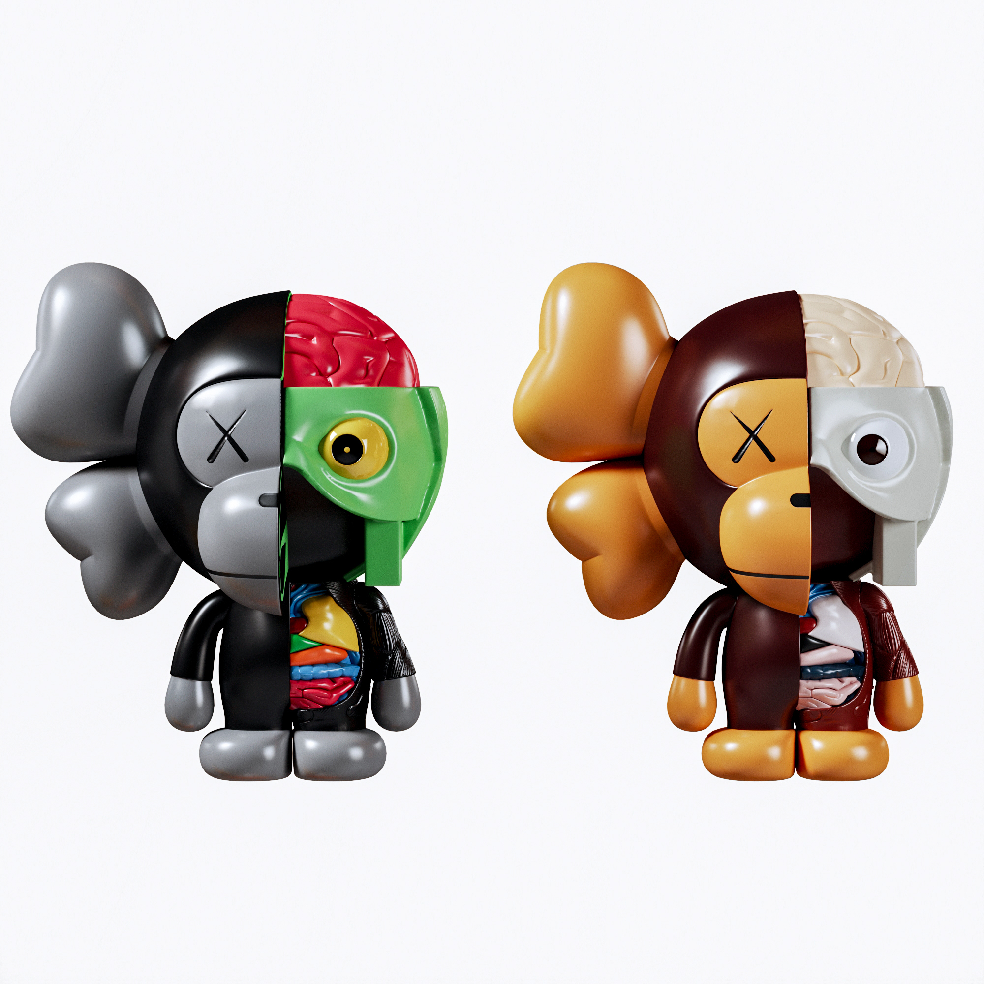 3D model Kaws Toys 02 - TurboSquid 1776810