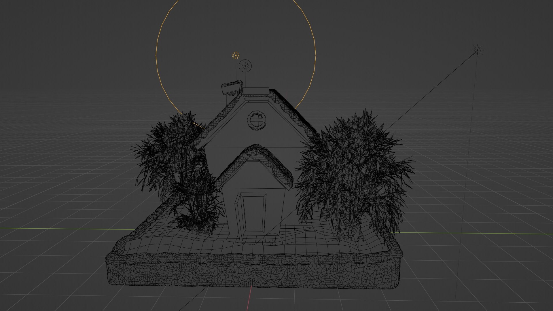 3D Model The Christmas House - TurboSquid 2008460