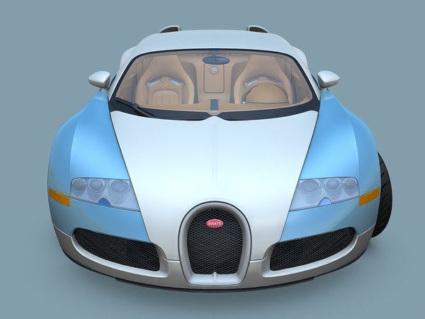 3d model bugatti veyron