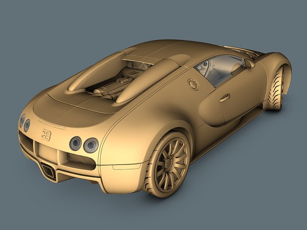 3d model bugatti veyron